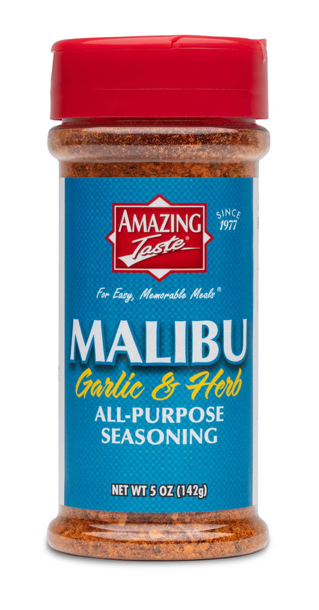 Malibu Seasoning Small Shaker – Amazing Taste Foods, Inc