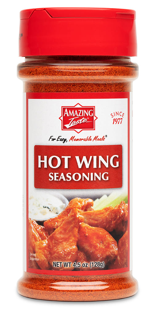 Hot Wing Seasoning Small Shaker – Amazing Taste Foods, Inc